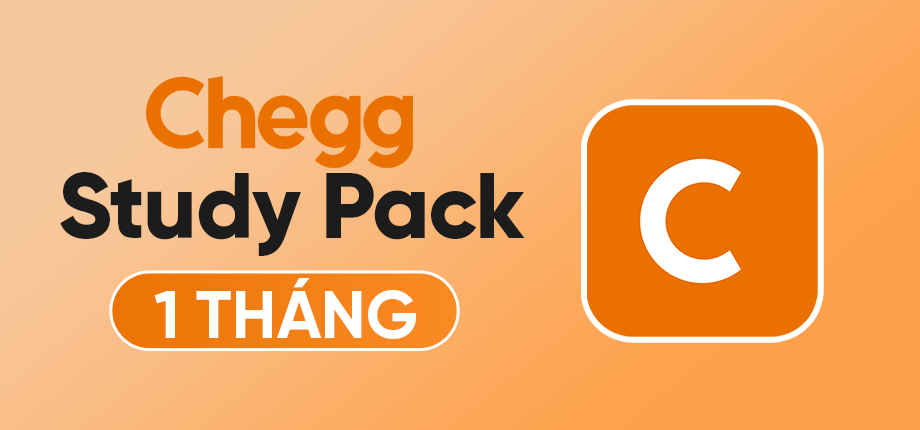 Tài khoản Chegg Study Pack 1 tháng | Divine Shop