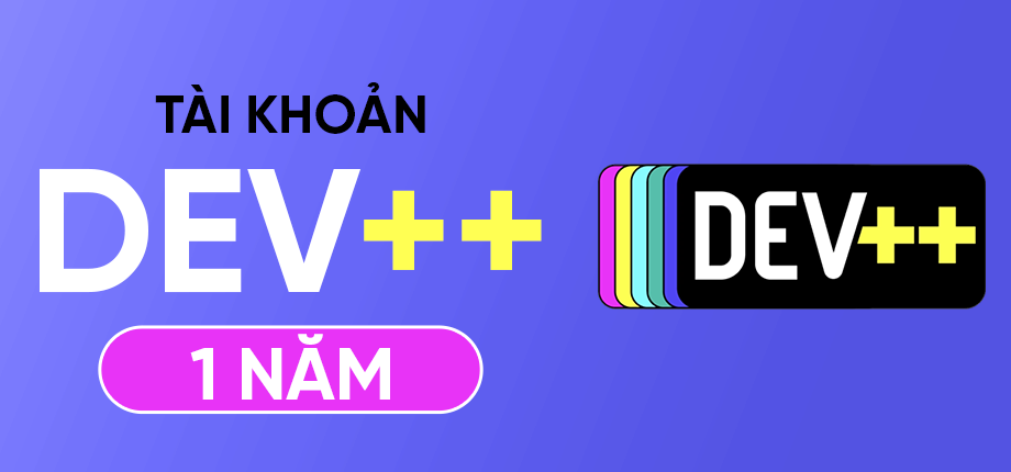 DEV++ 1 năm - Tài khoản | Divine Shop