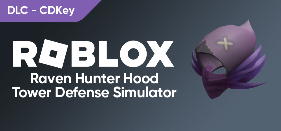 Roblox - Raven Hunter Hood - Tower Defense Simulator (DLC - CDKey ...