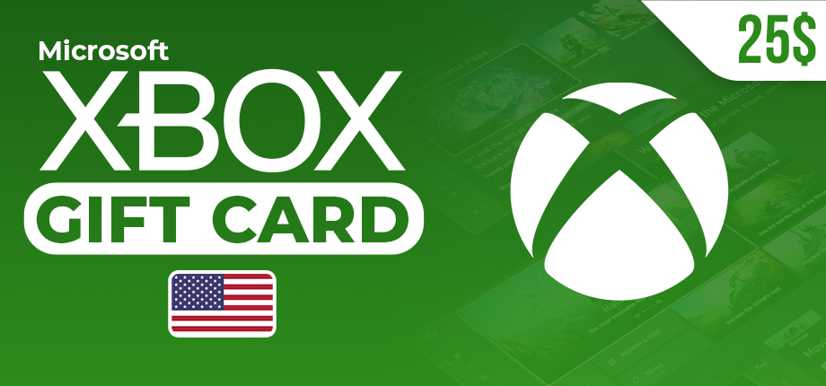 XBox Microsoft Gift Card US - 25$ | Divine Shop