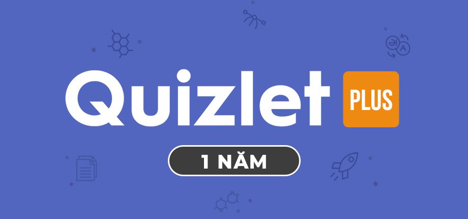 Quizlet Plus 1 năm - Nâng cấp chính chủ | Divine Shop
