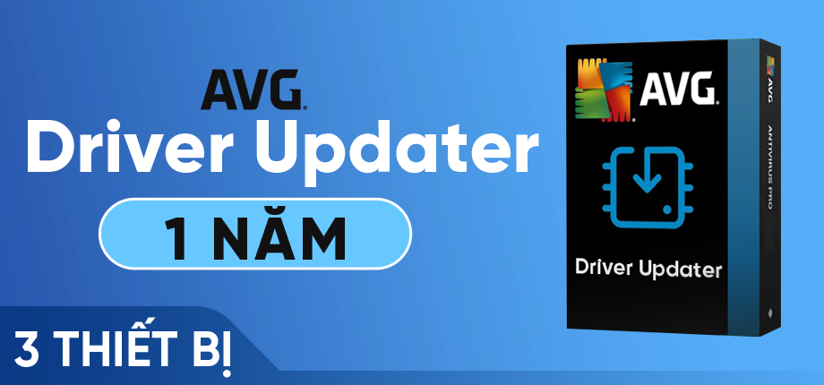 Code kích hoạt AVG Driver Updater (1 năm - 3 PC) | Divine Shop