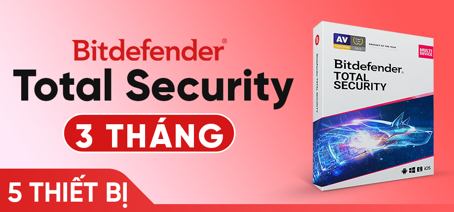 Bitdefender Total Security 3 tháng (5 thiết bị) - Code gia hạn | Divine ...