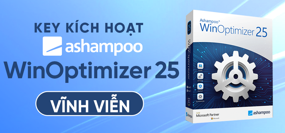Ashampoo WinOptimizer 25 - Key kích hoạt vĩnh viễn | Divine Shop