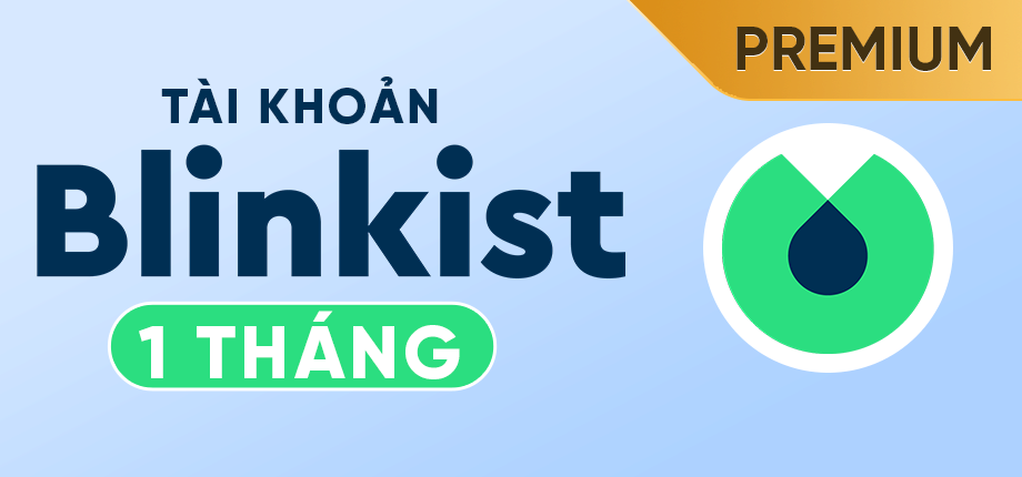Blinkist Premium 1 tháng - Tài khoản | Divine Shop