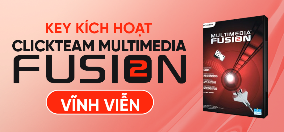Clickteam Multimedia Fusion 2 - Key kích hoạt vĩnh viễn | Divine Shop