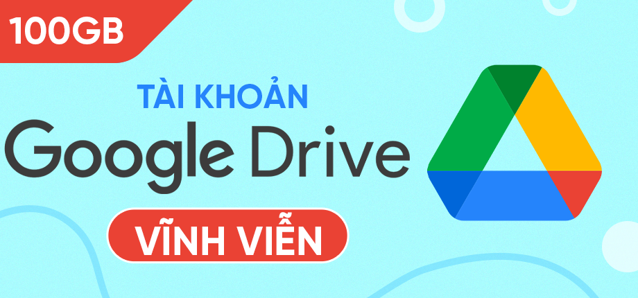Google Drive 100GB - Tài khoản vĩnh viễn | Divine Shop