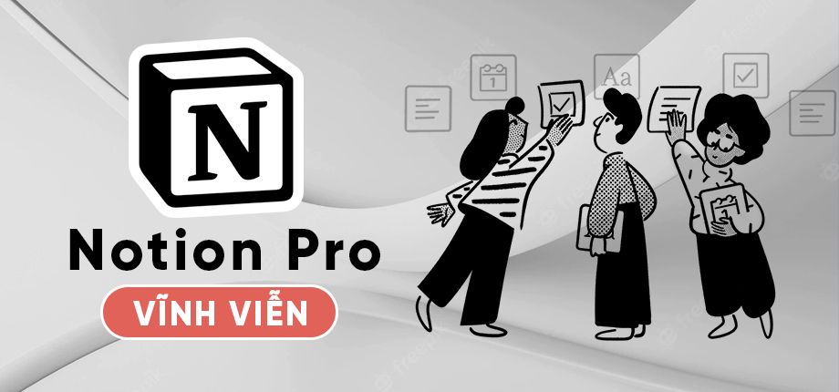 Tài khoản Notion Pro vĩnh viễn | Divine Shop