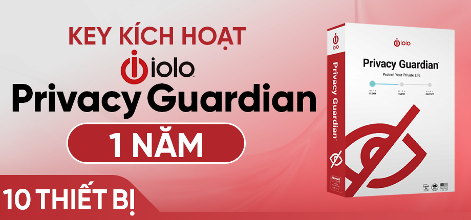 iolo Privacy Guardian 1 năm (1 thiết bị) - Key kích hoạt | Divine Shop
