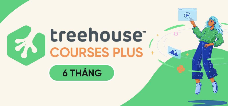 Tài khoản Treehouse Courses Plus (6 tháng) | Divine Shop