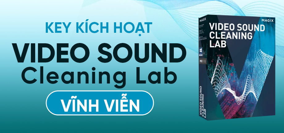 MAGIX Video Sound Cleaning Lab - Key kích hoạt vĩnh viễn | Divine Shop